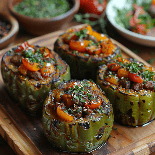 Recette de Recette authentique de Felfel Mehchi - Recette & Délices